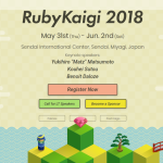 RubyKaigi 2018 - オブジェクト指向スクリプト言語 Ruby に関する国際カンファレンスにて登壇 | SPACE MOERE